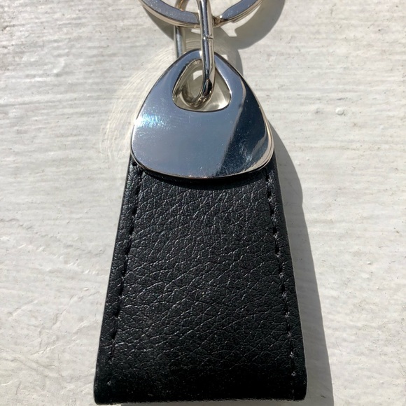 Other | Black Leather Keychain | Poshmark